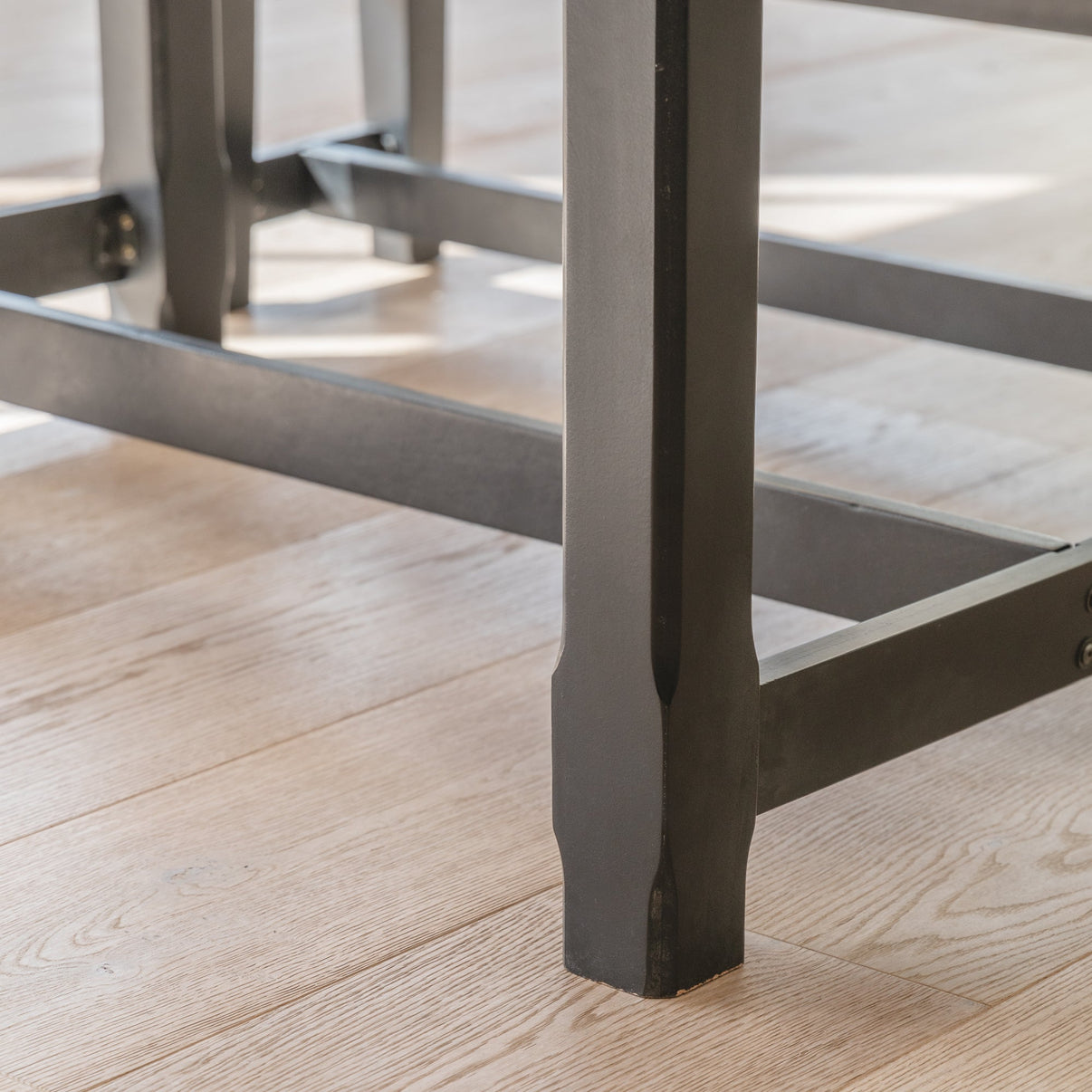 Matilda Wooden Dining Table and Benches Set - Black - Laura James ...