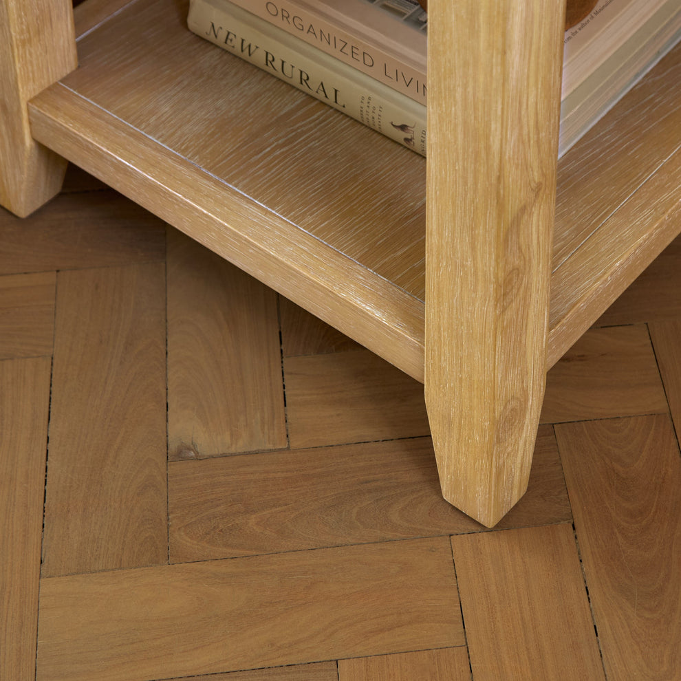 Raleigh 45cm Side Table - Whitewash Oak - Laura James – Laura James Ireland