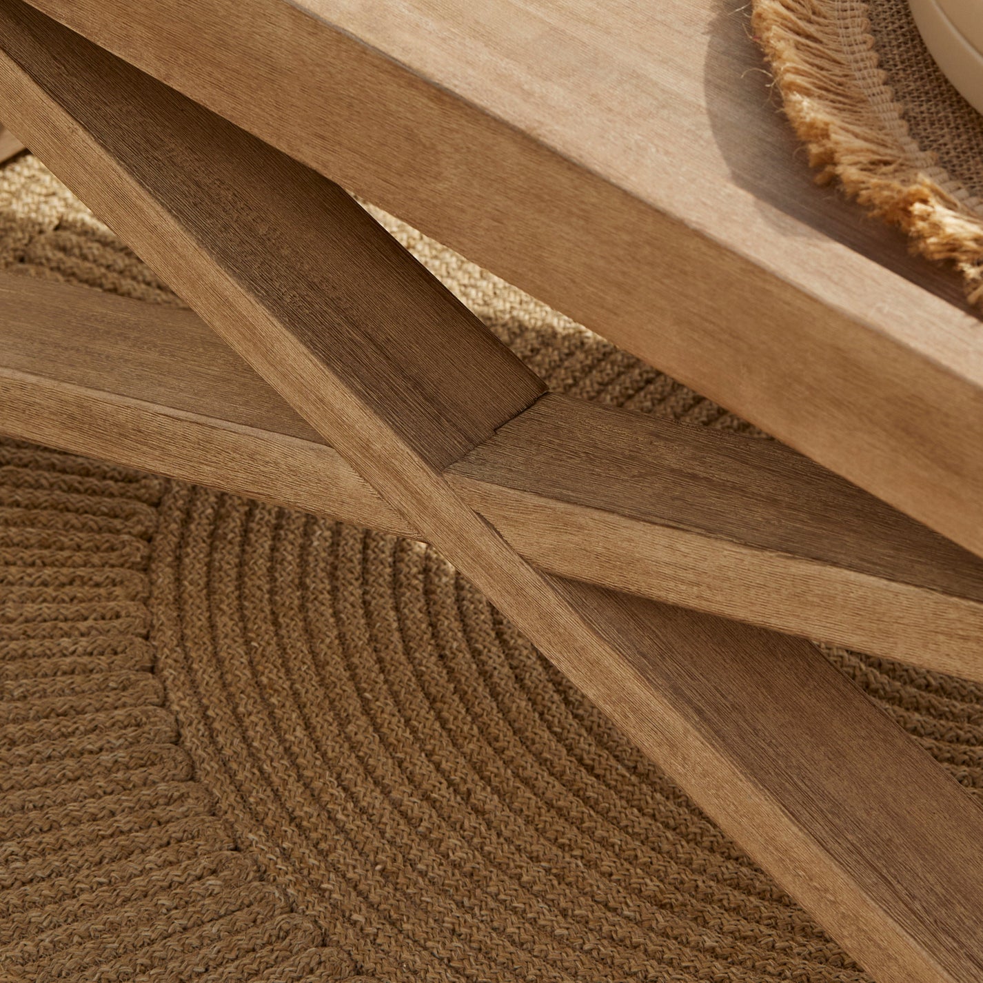 Shiro Wooden Garden Corner Sofa Set with Akira Coffee Table – Laura James Ireland