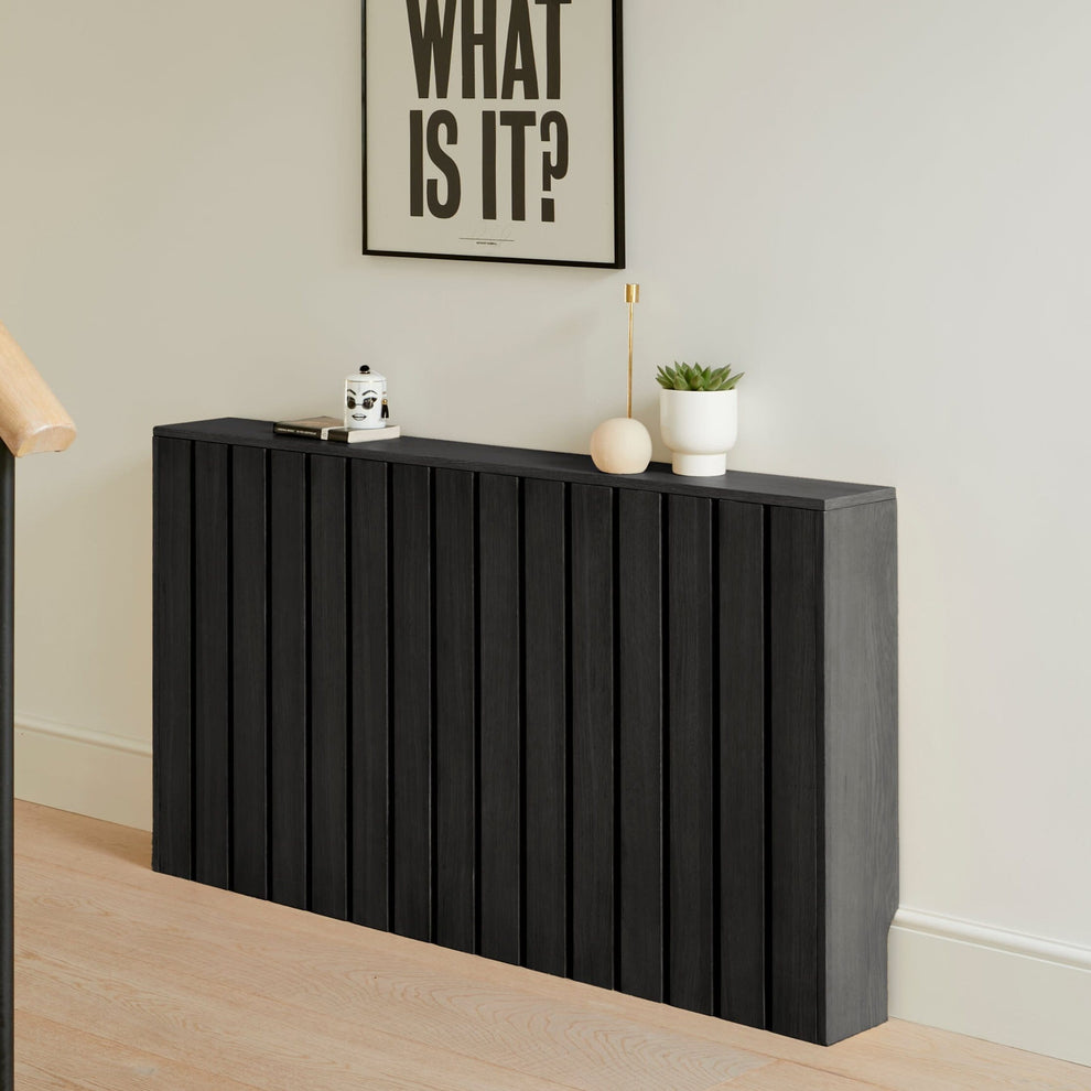 Willow Large Radiator Cover in Black Oak - Laura James – Laura James ...