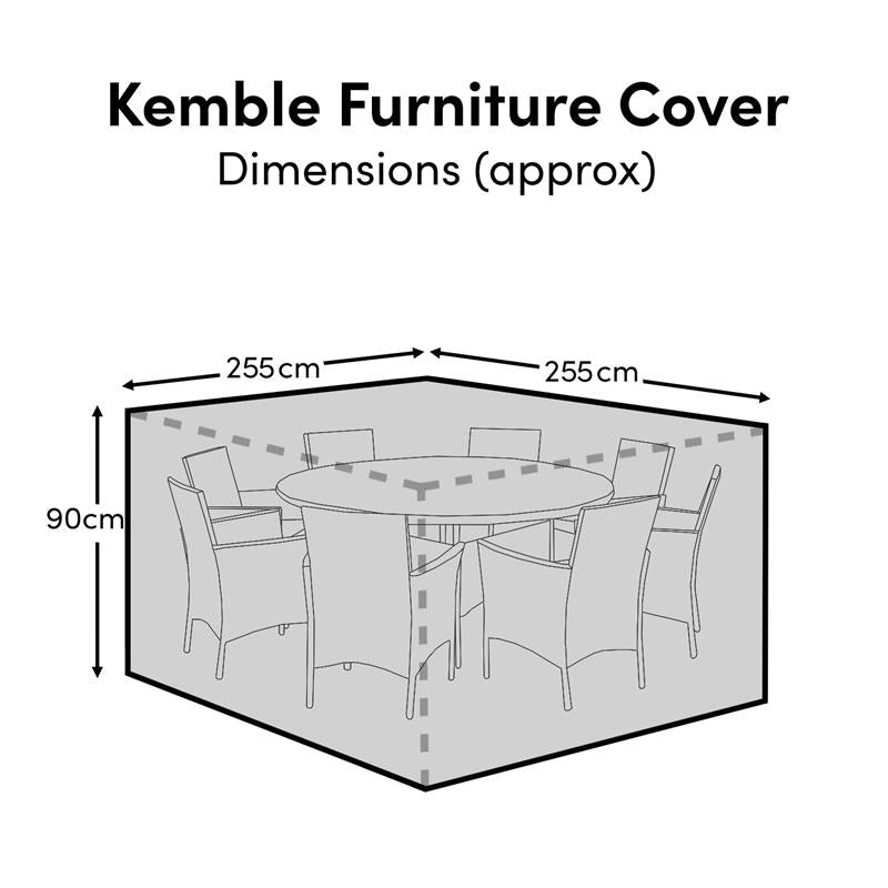 Kemble 8-Seater Furniture Cover - 255x255x90cm – Laura James Ireland